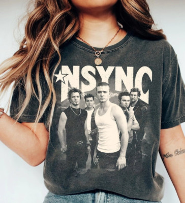 Vintage Nsync 90s Shirt, In My Nsync Reunion Era Shirt, NSYNC Band Gift ...