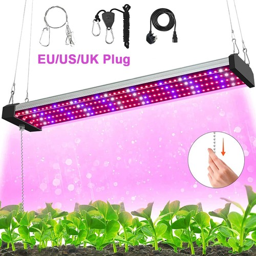 LED Plants Grow Light For Indoor Veg Growing Lamp Full Spectrum Panel ...