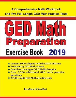 GED Math Preparation Exercise Book: A Comprehensive Math Workbook by ...