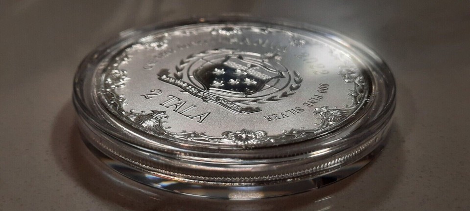 MERMAID 2-FER - 1 ROUND, 1 COIN... .999 FINE SILVER, LITTLE, OCEAN ...