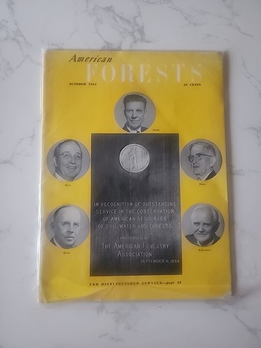 1954 October AMERICAN FOREST Murie Dana Keen Robertson (CP26) | eBay