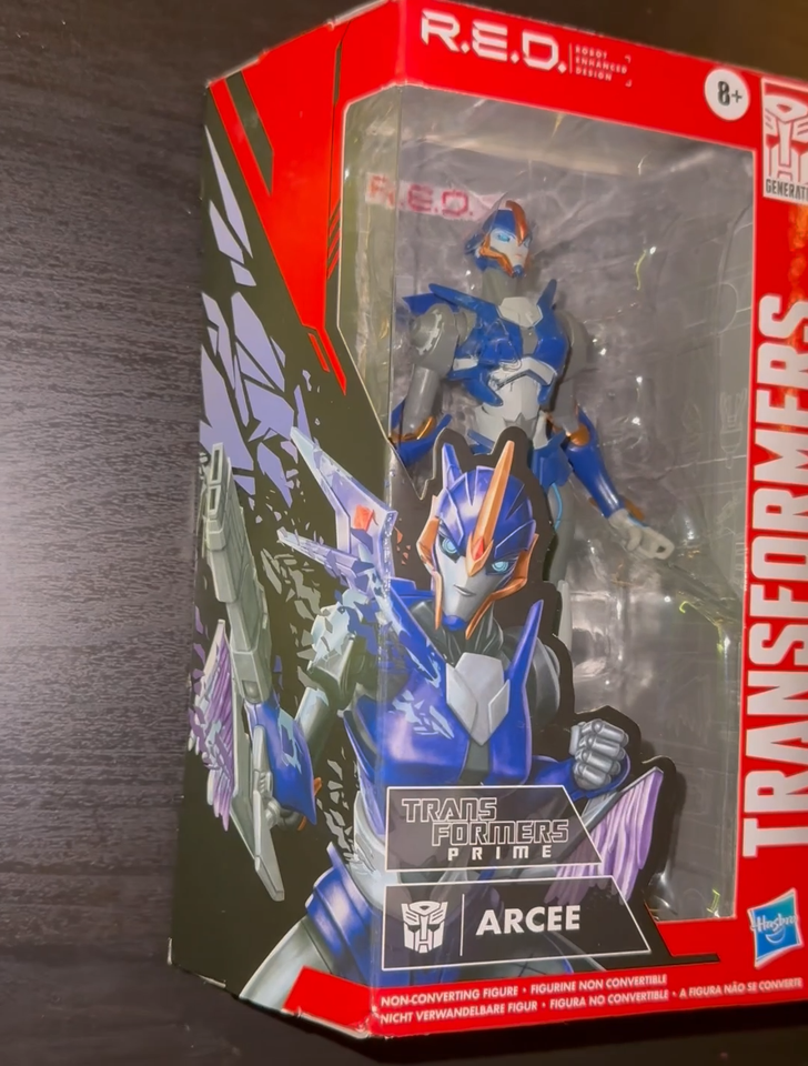Hasbro Transformers Prime RED R.E.D. Arcee Robot Enhanced Design | eBay