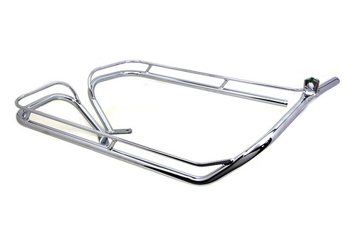 Chrome Saddlebag Rail Kit fits Harley Davidson | eBay