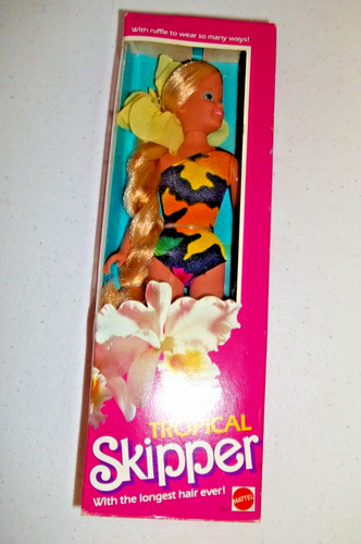 TROPICAL SKIPPER BARBIE DOLL 1985 MATTEL 1021 NRFB | eBay