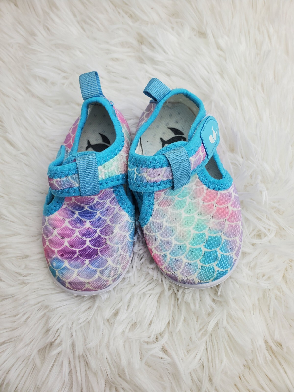 Toddler Girl Water Shoes Size 5 Mermaid Theme Swim Shoes Comfortable | eBay