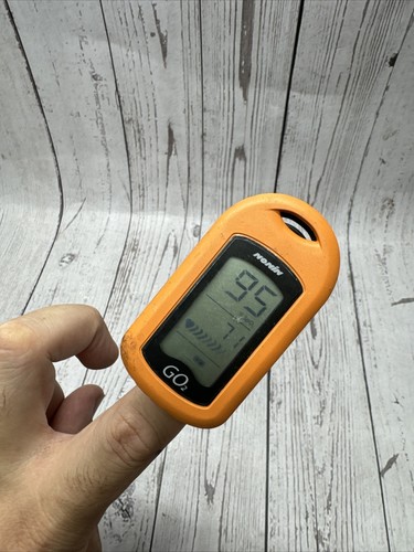 Nonin Go2 Finger Tip Pulse Oximeter Orange | eBay
