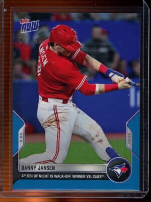 2022 Topps Now #799 Danny Jansen Blue Parallel Card #d 7/49 | eBay