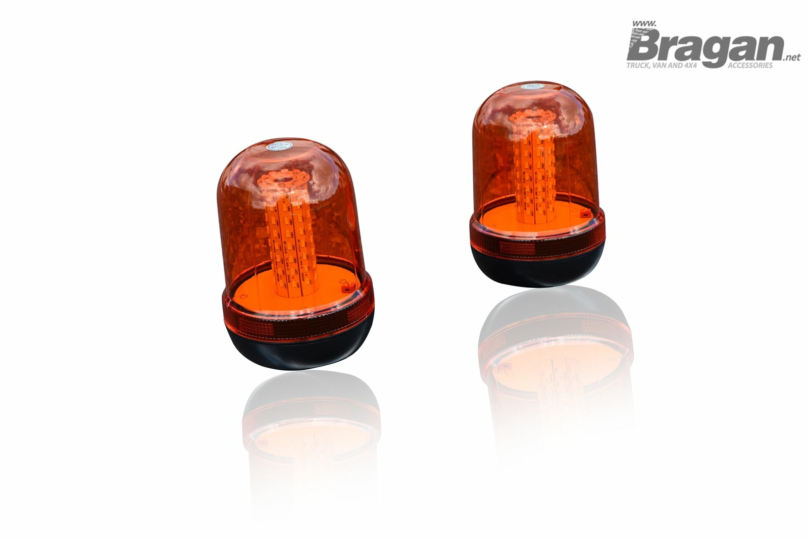 Roof Bar + LED Spots + Amber Beacons For Renault Magnum CHROME ...