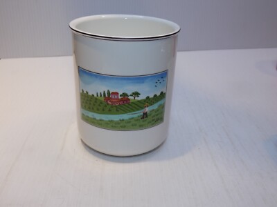 Villeroy & Boch Naif Small Kitchen Jar, Farm Scene | eBay