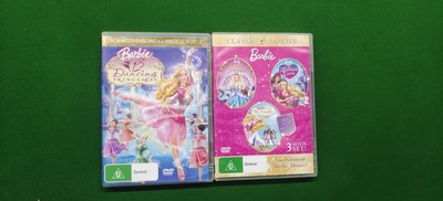 Barbie 4 Movie DVD Movie Bundle Lot Collection Set Girls Classic DVDs ...