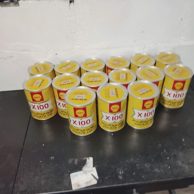 Shell X-100 Multigrade Motor Oil Unopened | eBay