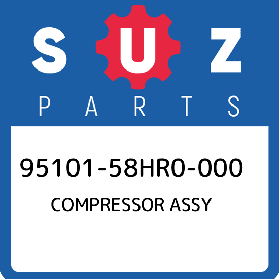 95101-58HR0-000 Suzuki Compressor assy 9510158HR0000, New Genuine OEM ...