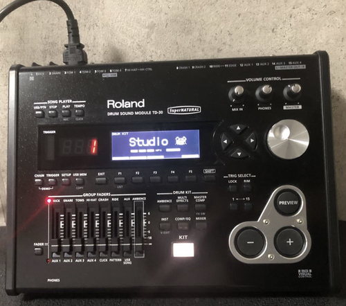 Express Roland TD 30 Electronic Drum Sound Module V-Drums USB Midi AC ...