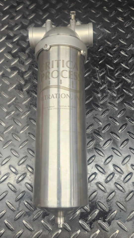 Critical Process Air Filter Stainless Housing for 10" filters 1" inlet ...