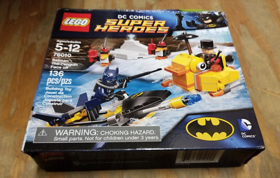 LEGO DC Comics Super Heroes: Batman: the Penguin Face Off (76010) New ...