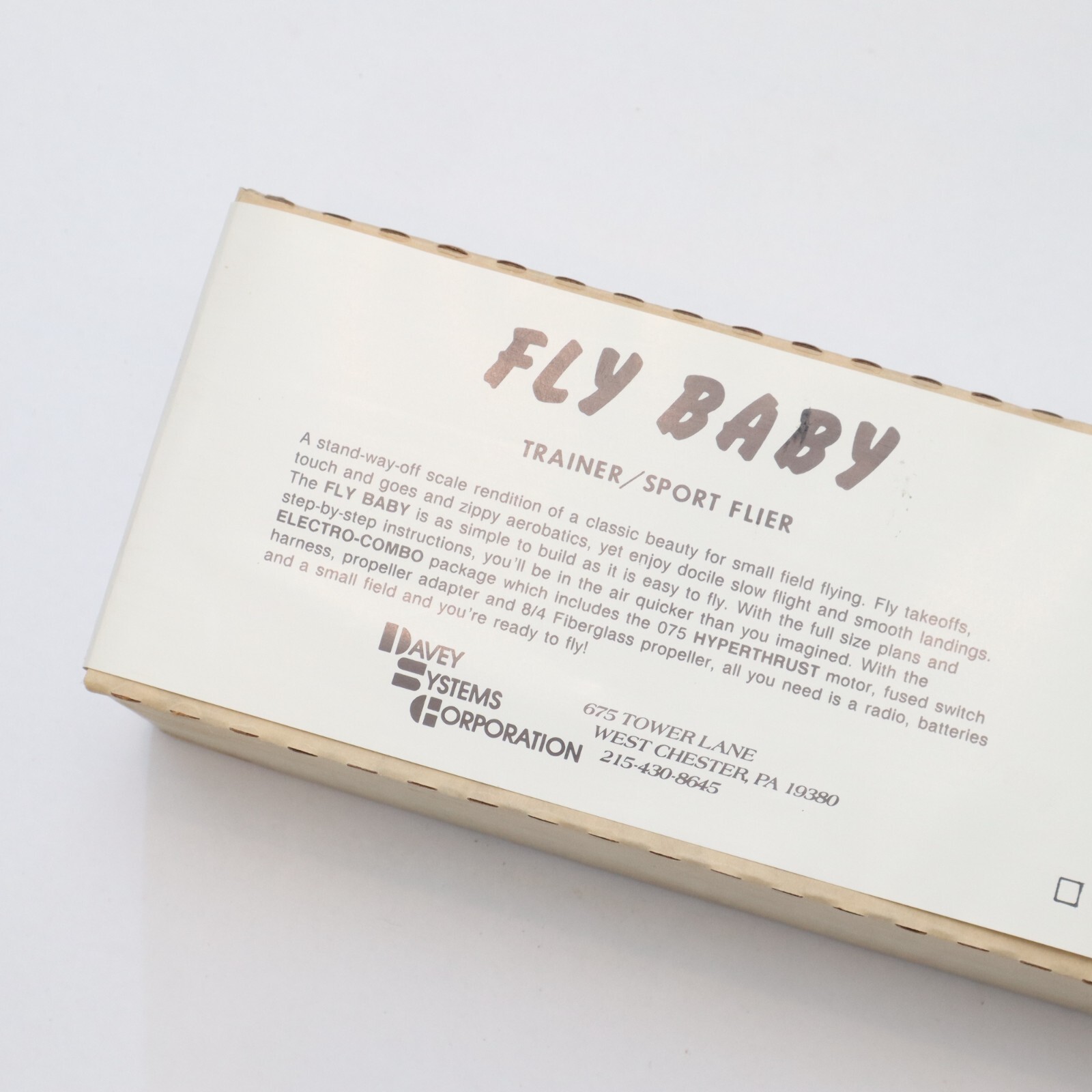 Balsa USA Fly Baby #801 Electro Combo Trainer Sport Flier 40" Wing Span ...