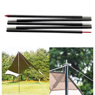 Shade Sail Poles Shelters 210cm Tent Poles Portable Lightweight Tent ...