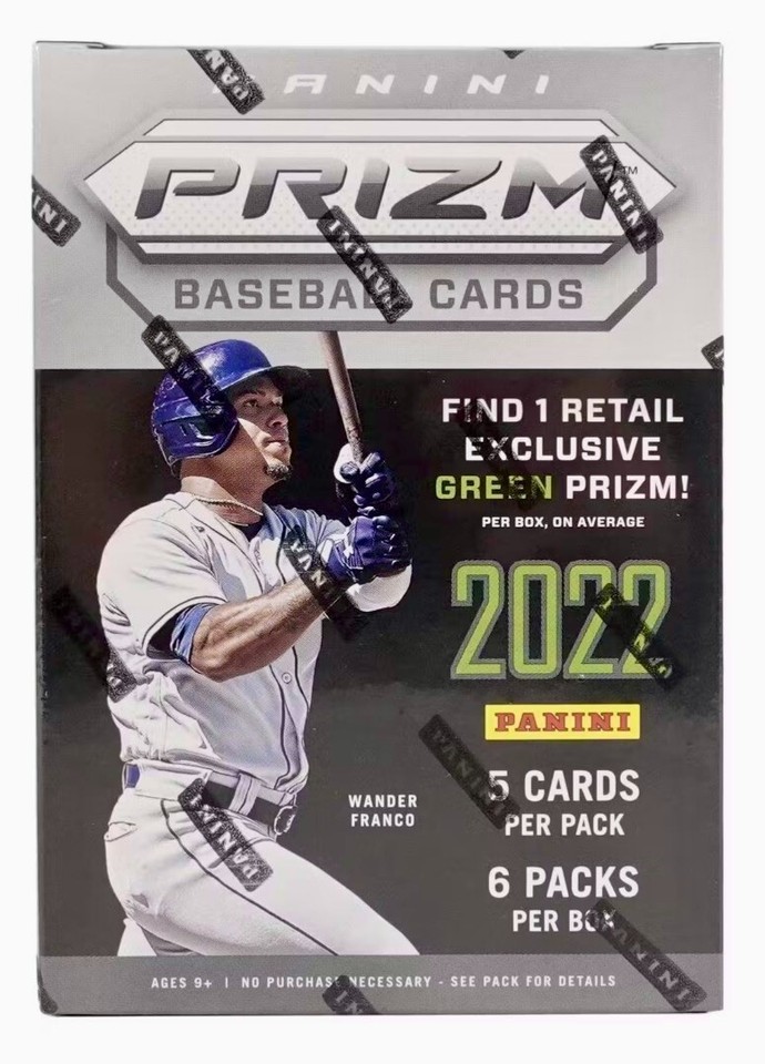 2022 Panini PRIZM Baseball 6-Pack Blaster Box — Sealed w/ 30 Cards ...