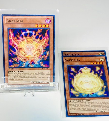 Yu-Gi-Oh! Aratama + Sakitama (SHSP-EN035) RARE 1st Ed Shadow Specter ...