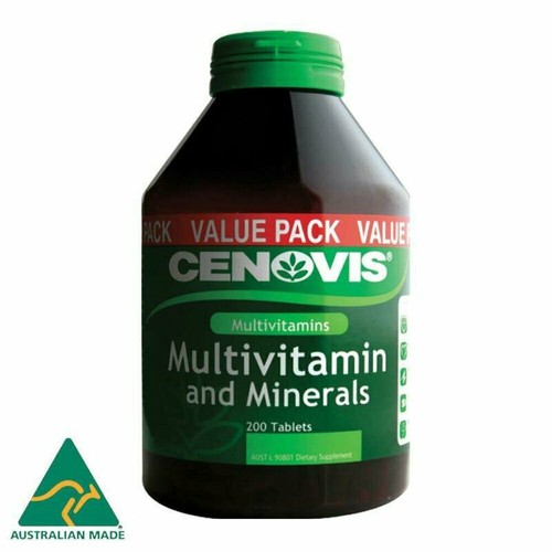 Cenovis Multivitamin & Minerals 200 Tablets OzHealthExperts | eBay