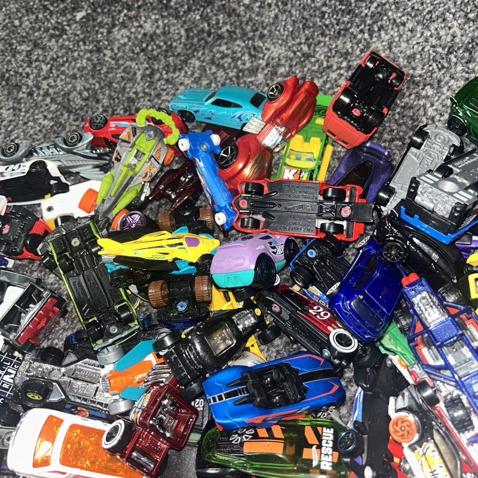 Hot Wheels 5 Car Random Selection Toy Car Bundle Mixed Lot Job Lot ...