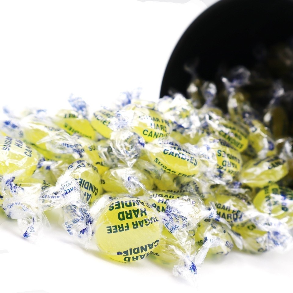 Sugar Free Lemon Disc Candy, Individually Wrapped, Bulk Sizes | eBay