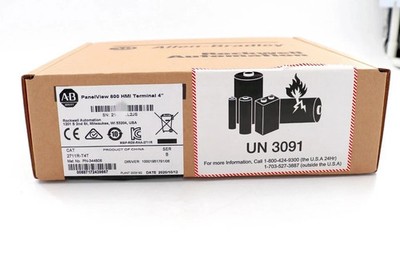 NEW Sealed Allen Bradley 2711R-T4T PanelView 800, 4 inch HMI Terminal ...
