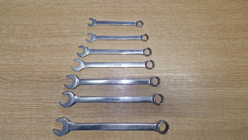 Set of Rare Britool Superwrench Spanners | eBay UK