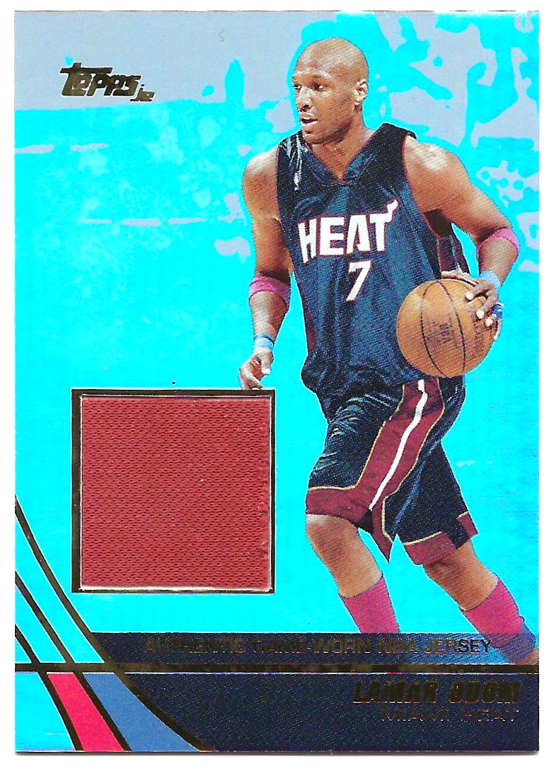 2004 Topps Je-lo Lamar Odom Foil (Relic) HEAT | eBay