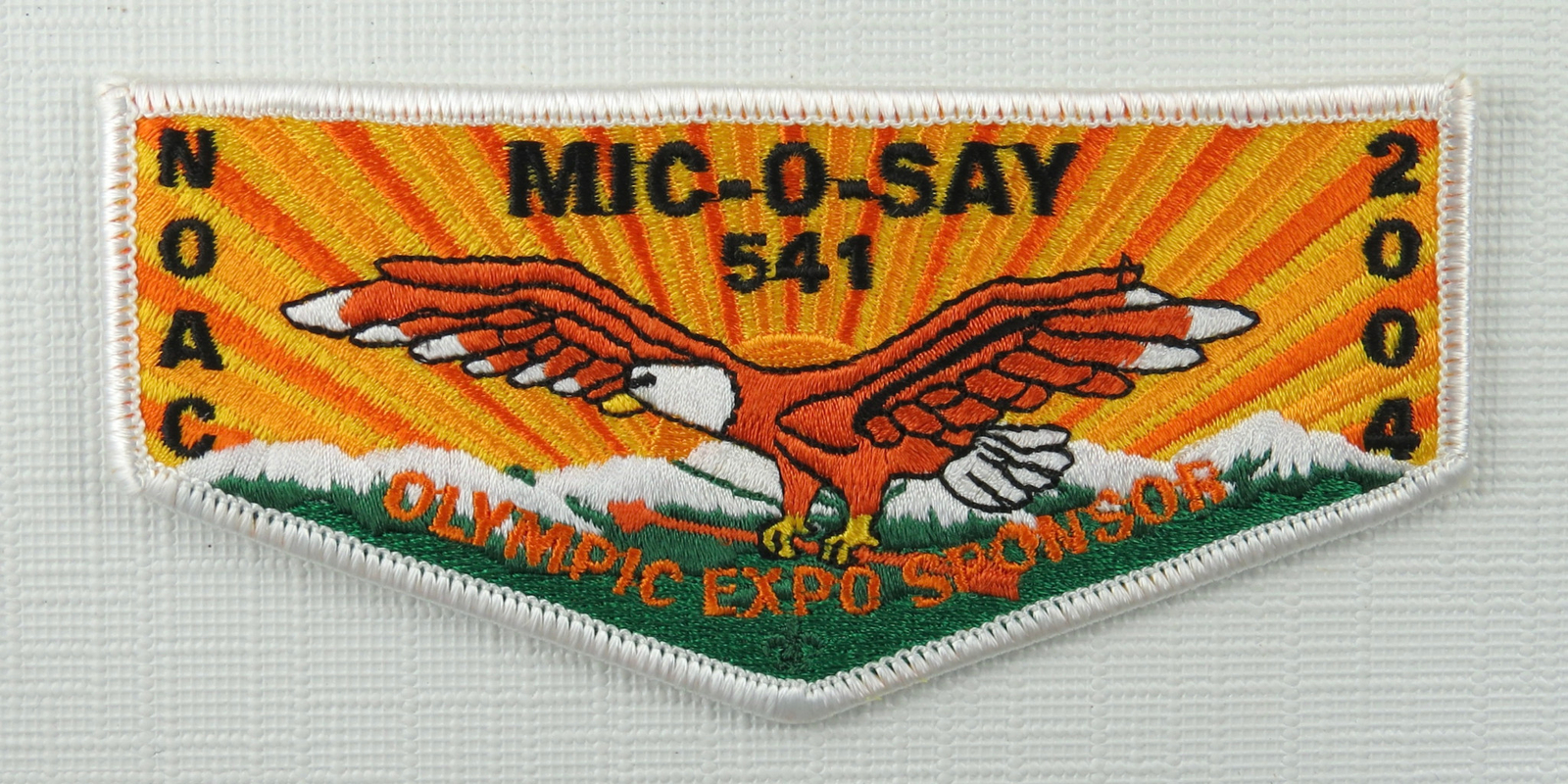 2004 NOAC Mic-O-Say Lodge 541 S25 Western Colorado Council WHT Bdr ...