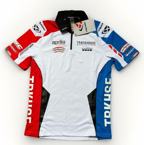 Official Trackhouse Aprilia Racing Team Polo shirt by Ixon - 108101012 ...
