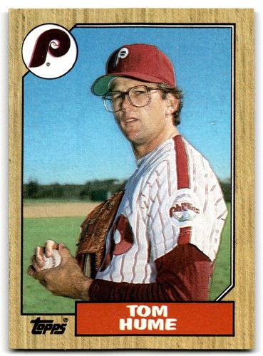 1987 Topps Tom Hume Philadelphia Phillies #719 | eBay