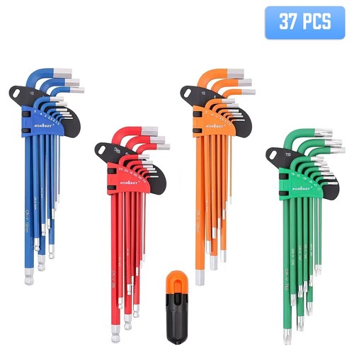 Rust ResistanceAllen Key Set 37pc Hex Key Metric/Imperial Alan Key Set ...