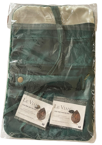 Le Vian Jewelry Roll AND (2) 3-Carat Pear-Shaped Chocolate Quartz ...