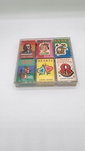 Vintage Collectible Whitman Childrens Mini Card Games Set | eBay