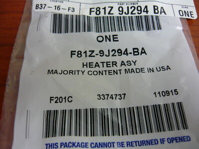 FORD OEM HEATER ASY F81Z*9J294*BA | eBay