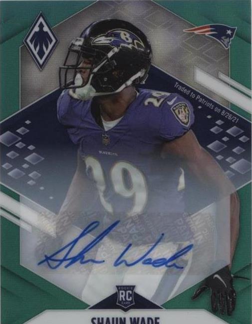 2021 Panini Phoenix - Rookie Shaun Wade #175 Green Autographs /10 (AU ...