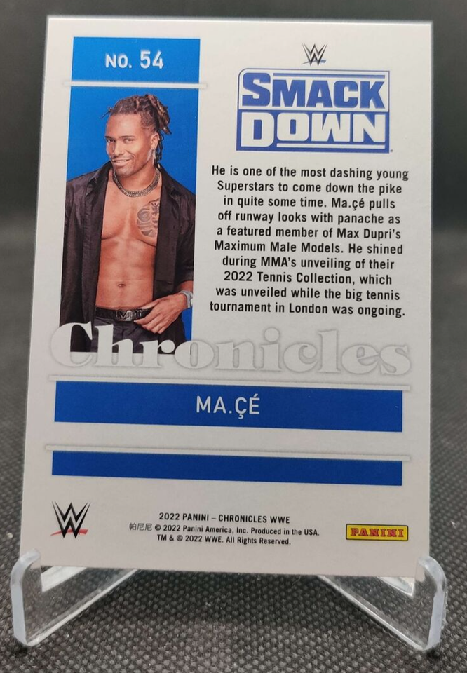 2022 Panini Chronicles WWE #54 Mace wrestling card | eBay