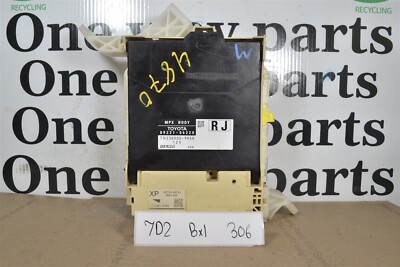 8922106220 Toyota Camry 15-17 MULTIPLEX Body Control MPX Module OEM 7D2 ...