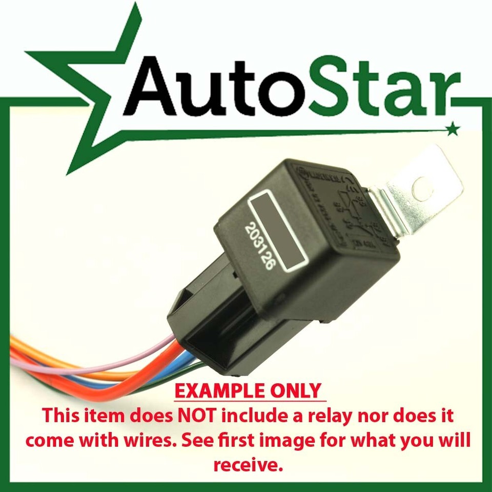 Relay Plug & Loose Terminals For 4 & 5 Pin Relays (Holder Socket Base ...