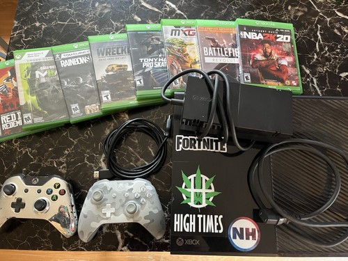 Xbox One Original Console bundle with Games And Controllers As Is | eBay