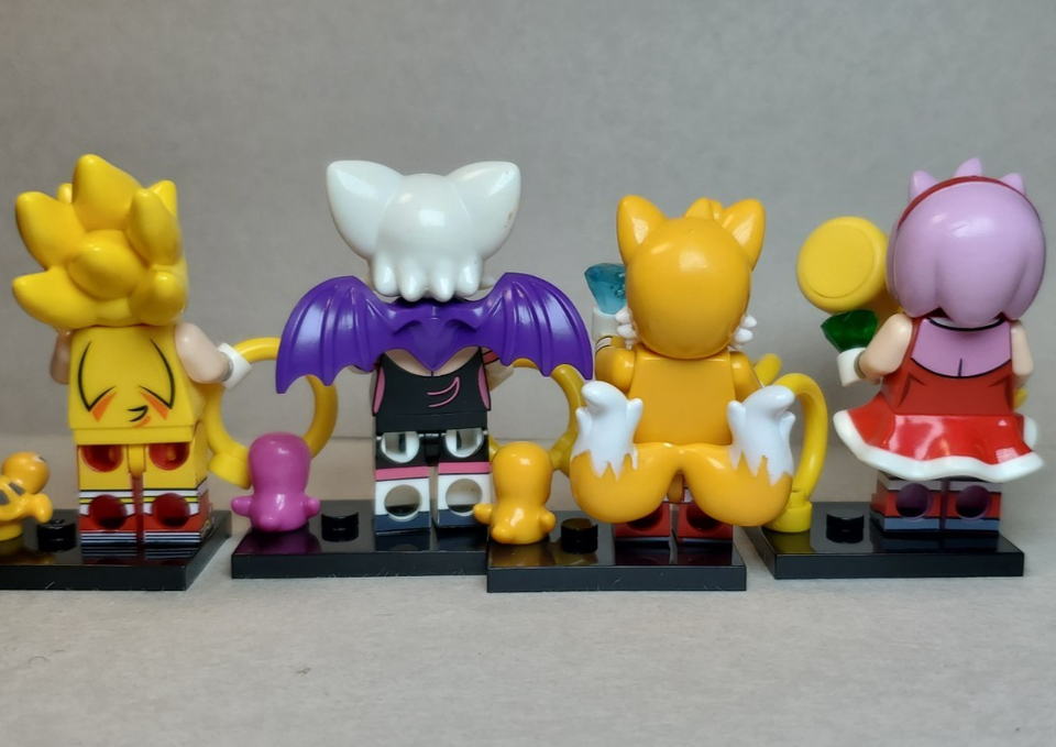 Custom Lego Sonic the Hedgehog Minifigures 8 Pack | eBay