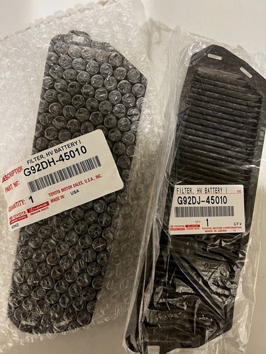 OEM Toyota Sienna Battery Air Filter G92DJ-45010 Left G92DH-45010 Right ...