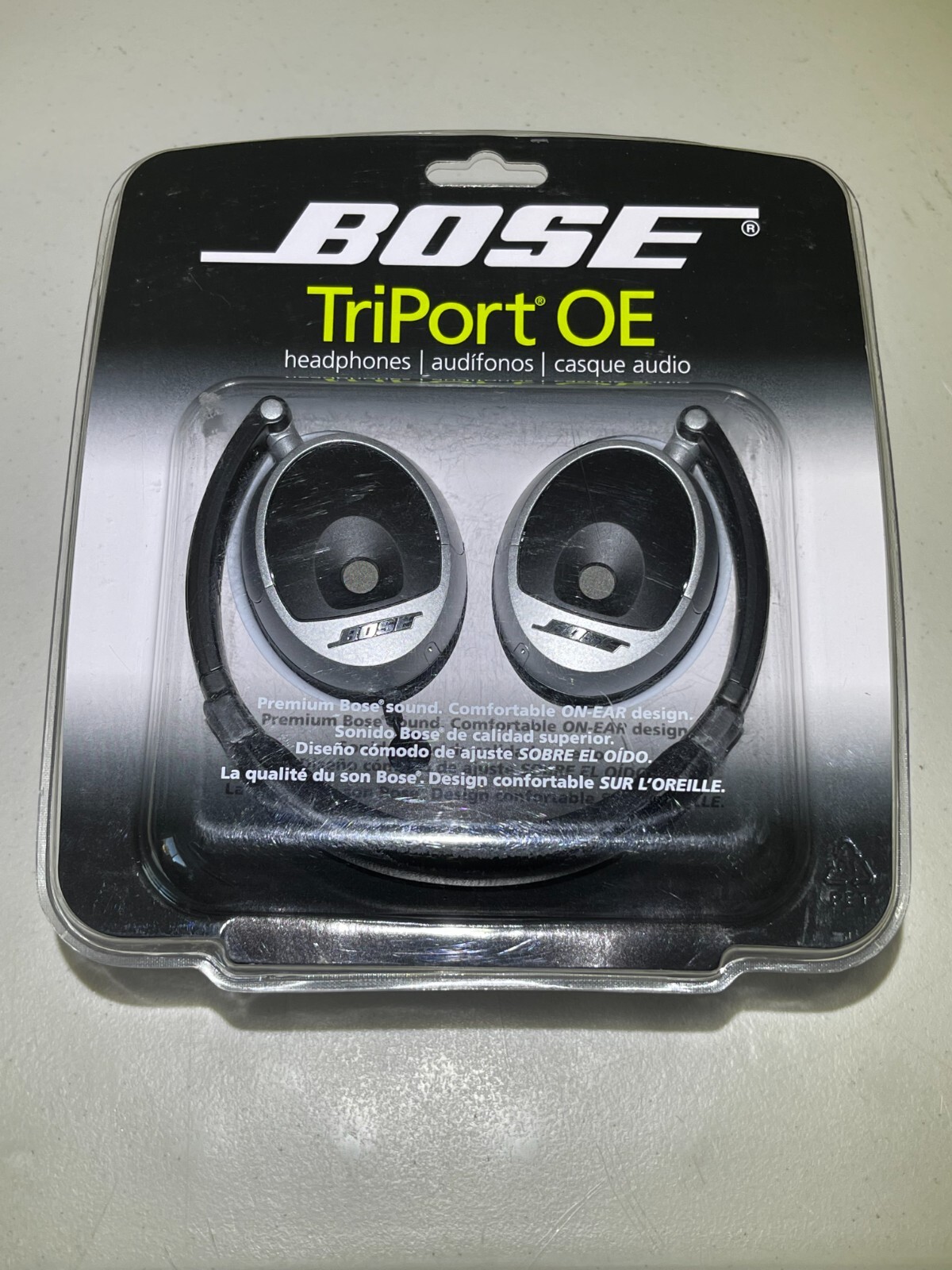 BOSE Triport OE On-Ear Wired Headphones Headset Earphones w Collapsible ...