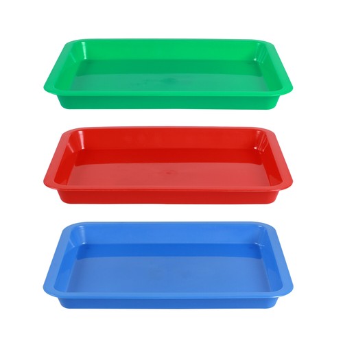 Set of 3 Print Film Developing Trays Dishes For Darkroom Photo Paper ...