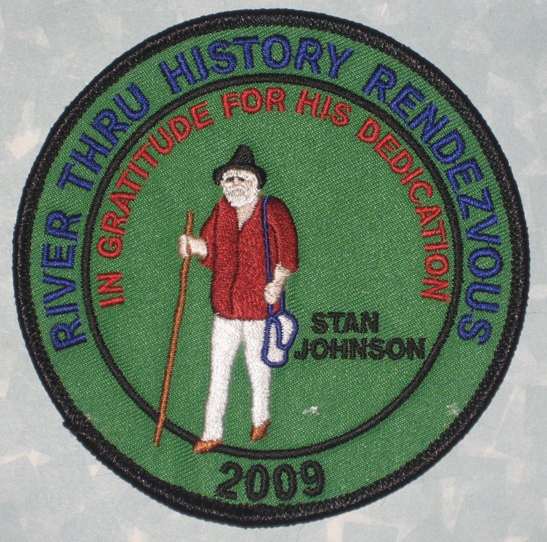 River Thru History Rendezvous Patch - Stan Johnson | eBay