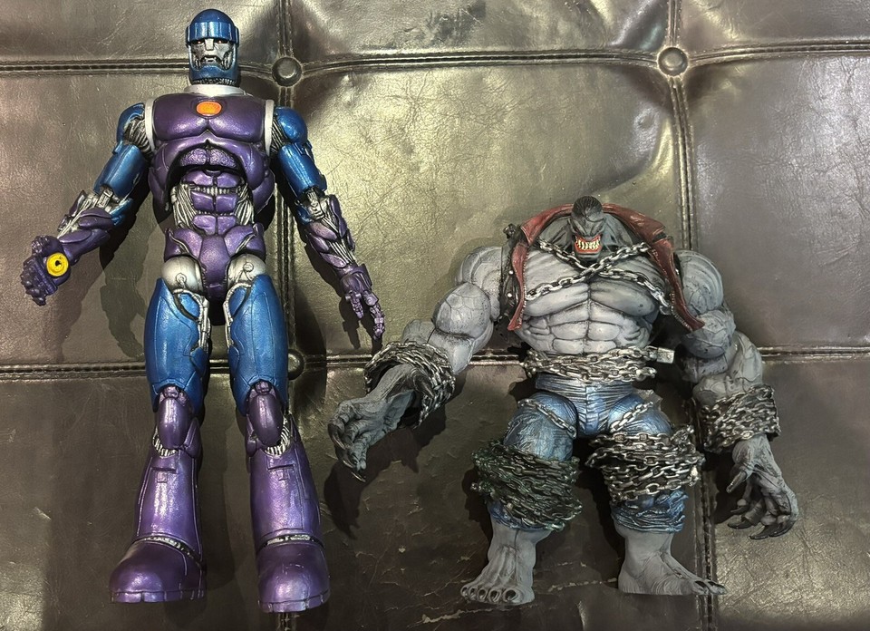 GIANT PITT & SENTINEL LEGENDARY HEROES MARVEL TOY BIZ BAF KO NEW ...