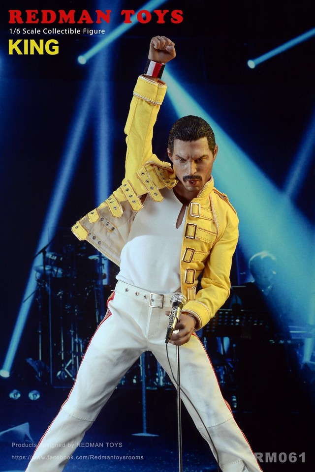 REDMAN TOYS 1/6 Scale 12“ ACTION FIGURE The QUEEN Rock Band King ...