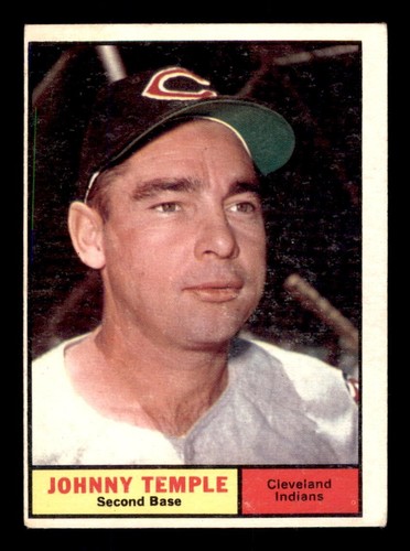 1961 Topps Baseball #155 Johnny Temple VG *e2 | eBay