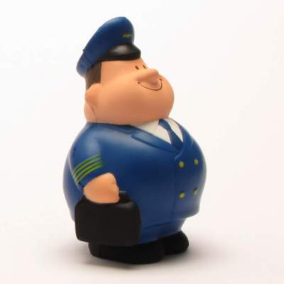 Herr Bert Pilot Bert Knautschfigur Anti-Stress Figur Stressball ...
